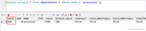 oracle数据库修改进程连接数 oracle连接数 csdn博客