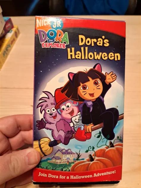 Dora The Explorer Doras Halloween Vhs Tape Nick Jr 2004 Boo Missing