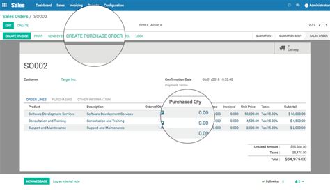 New Odoo App Is Out Create Purchase Order From Sales Order Blue Stingray