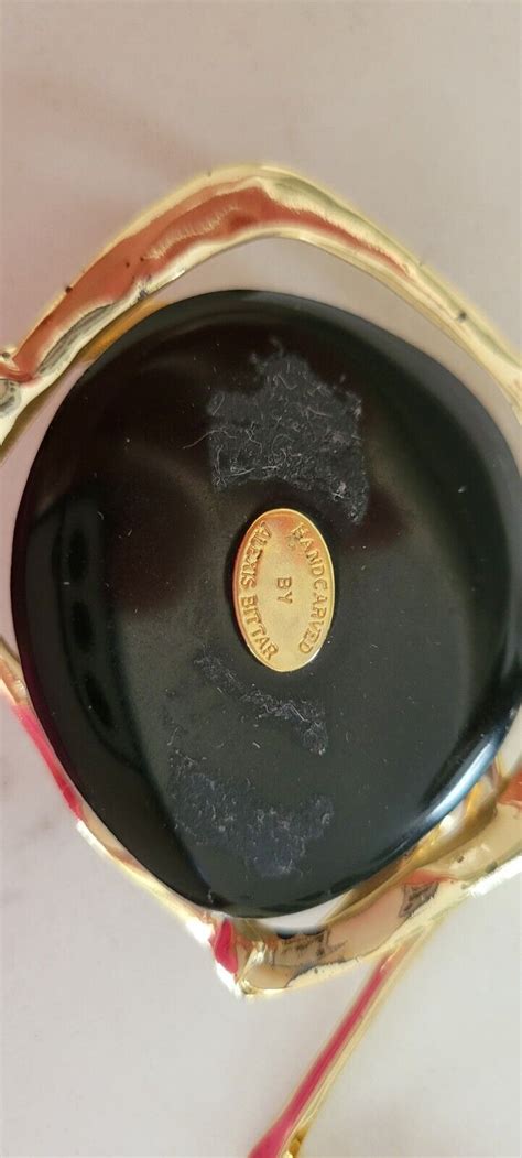 100 Authentic Alexis Bittar Gold Lucite And Crystal Hu Gem