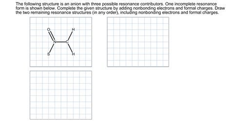 answered the following structure is an anion… bartleby