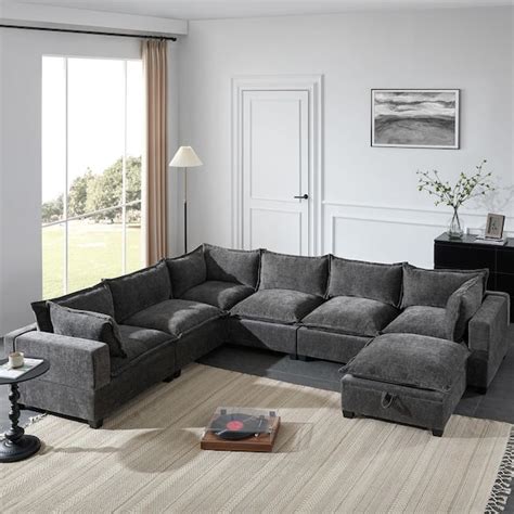 Storage Sectional Sofas The Home Depot