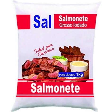 Sal Grosso Grill Salmonete 1kg Wilso Distribuidor