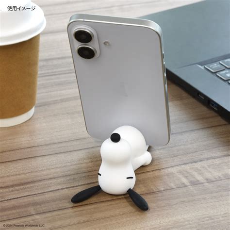 ピーナッツ スヌーピー マスコットモバイルスタンド は行ピーナッツスマホアクセサリ グルマンディーズ公式オンラインショップ