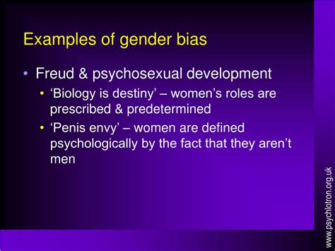 Ppt Gender Bias In Psychology Powerpoint Presentation Free Download