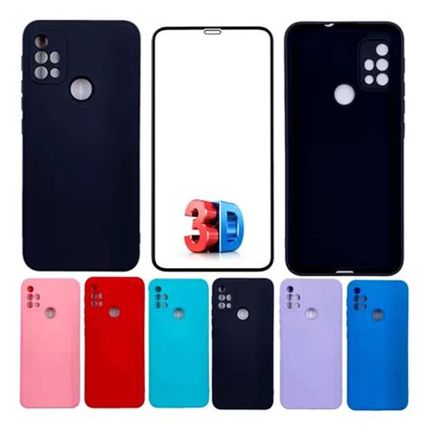 Kit Película d Capa Case Silicone Veludo Para G G G Parcelamento sem juros