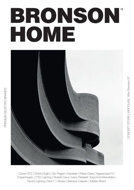 Catalogue Bronson Home