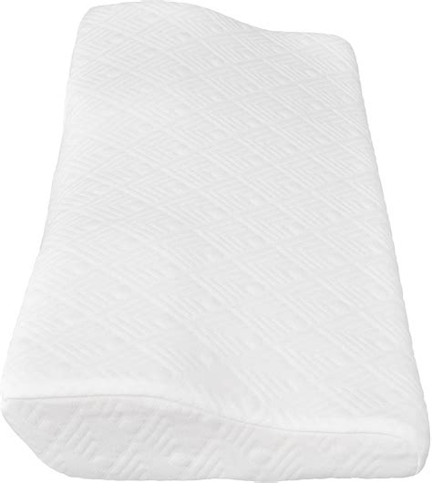 TOPINCN Almohada ortopédica cervical con espuma viscoelástica ergonómica para alineación espinal