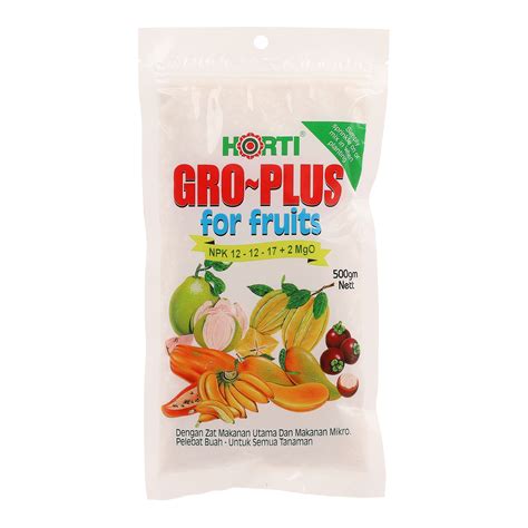 Gro~plus Fast Food For Plants Horti Flora Singapore Seeds Supplier