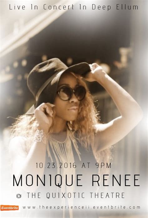Monique Renee In Live Concert Eventcombo