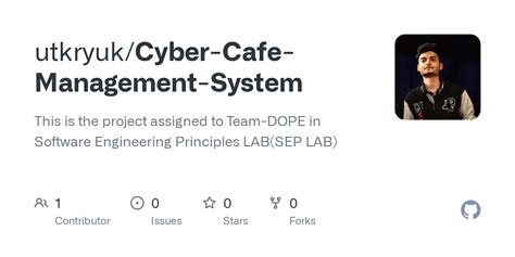 Github Utkryuk Cyber Cafe Management System This Is The Project Assigned To Team Dope In