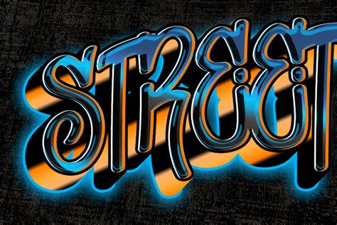 Graffiti Text Effect Style For Photoshop On Behance