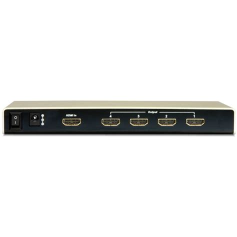 Delock Hdmi Elosztó 87497 Hdmi 1 X Bemenet 4x Kimenet Cédrus