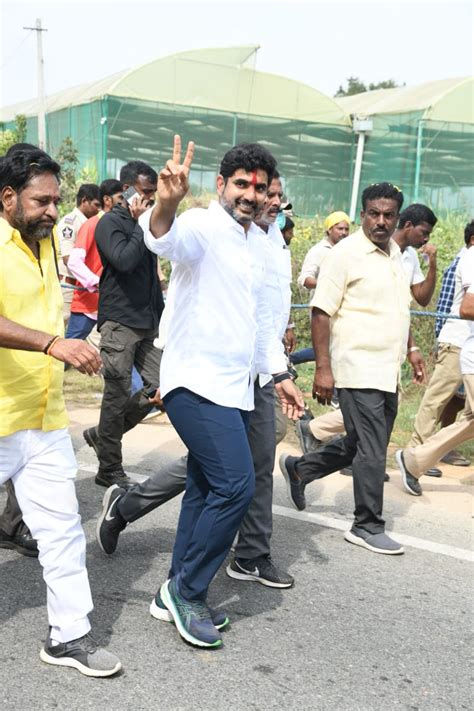 Lokesh Nara On Twitter పలమనేరు నియోజకవర్గం కృష్ణాపురం నుంచి పాదయాత్ర
