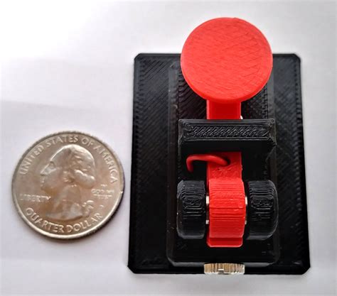 Red Nano Qrp Morse Code Key