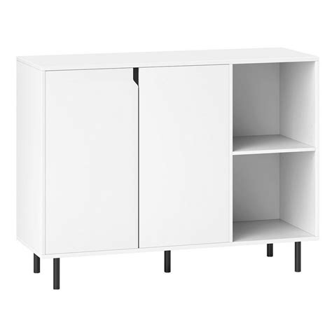 Komfotteu Sideboard Küchenschrank Buffetschrank Mit 2 Türen And Ablagen