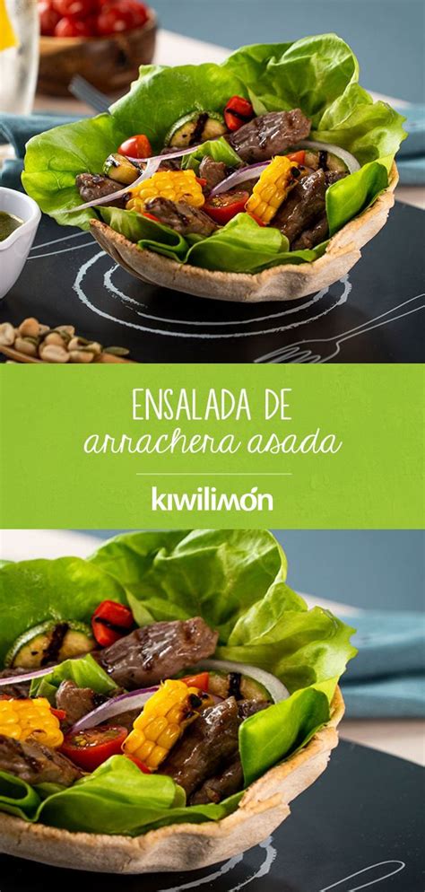 Ensalada De Arrachera Asada Receta Recetas De Comida Comida