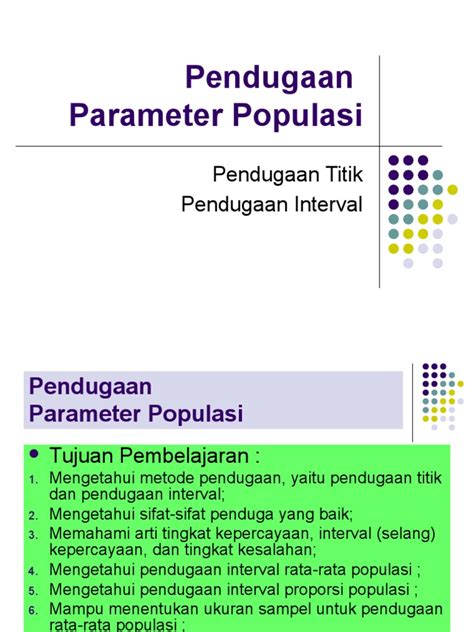 Pendugaan Interval Rev Pdf