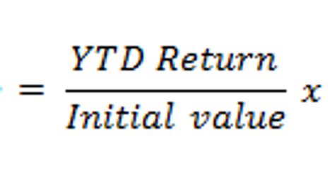 How To Calculate Ytd Annualization Fox Business
