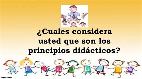 Principios Didácticos