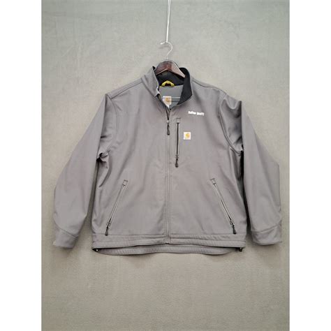 Carhartt Mens Rain Defender Relaxed Fit Softshell Jac Gem