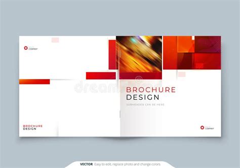 Square Brochure Template Layout Design Corporate Business Annual Report Catalog Magazine