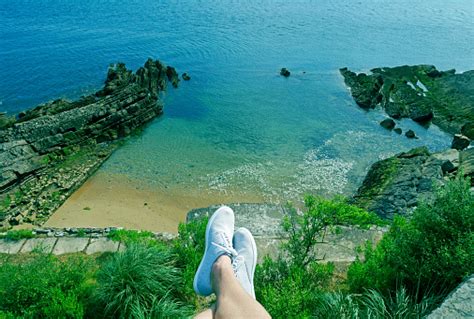 씨 부르에서 Socoa 비치 피레네atlantiques 프랑스에서에서 세인트 장 드 루즈 낚시에 대한 스톡 사진 및 기타 이미지