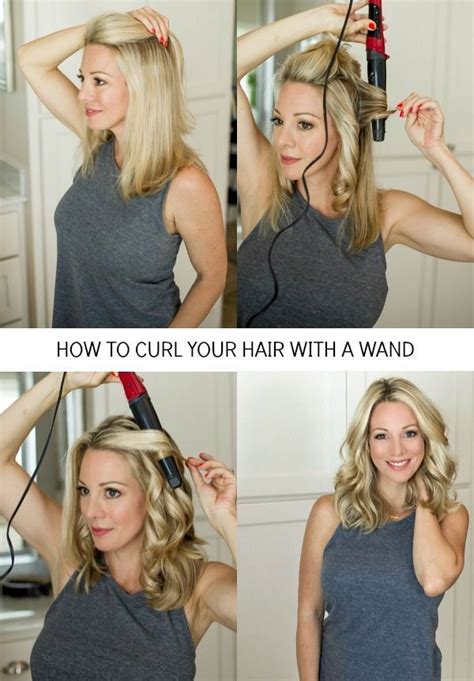 Step By Step Tutorial With Pictures For How To Get Loose Wavy Curls In