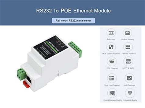 Unleashing The Power Of RS232 To POE Ethernet Converter Electronikz