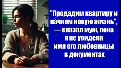 Документы на продажу квартиры открыли тайну мужа о которой я не догадывалась Youtube