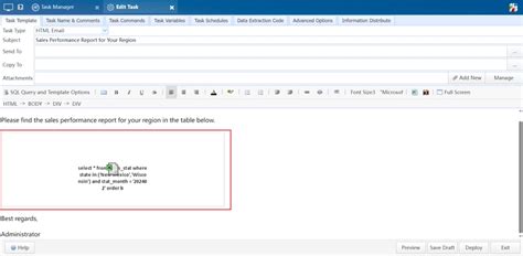 How To Display An Sql Query Result In Email Body Dev Community