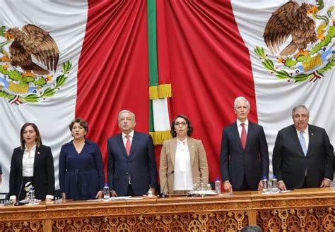 Delfina Gómez Tomó Protesta Como Gobernadora Del Estado De México El
