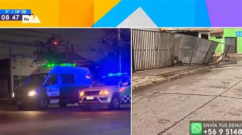 Mujer Fallece Tras Intensa Balacera Y Queman Su Casa En Conchalí