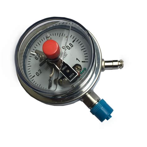 Pressure Sensor Shock Resistant Electric Contact Pressure Gauges