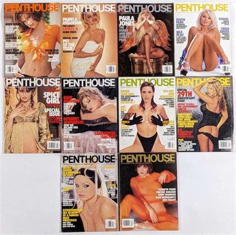 10 1998 Penthouse Magazines Missing January And November Kraft
