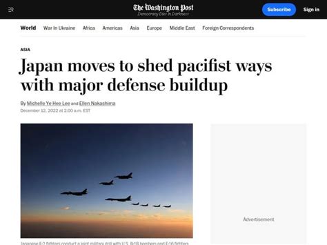Japan Moves To Shed Pacifist Ways With Major Defense Buildup Rendlesswar