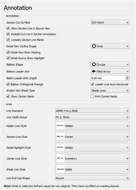 Techdraw Preferences Freecad Documentation