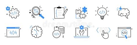 Software Engineer Doodle Stock Illustrations 96 Software Engineer