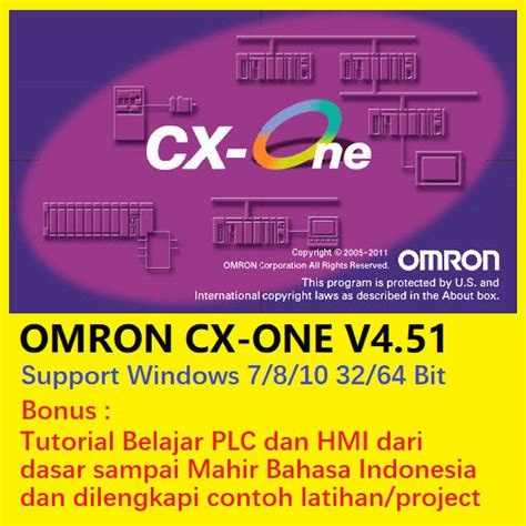 Omron Cx One V451 Plc Programming Software With Keycode Activation Shopee Malaysia