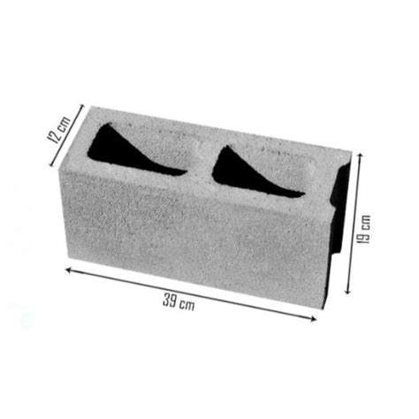 Bloque Estructural Liso De Concreto 12 Conprefabricados