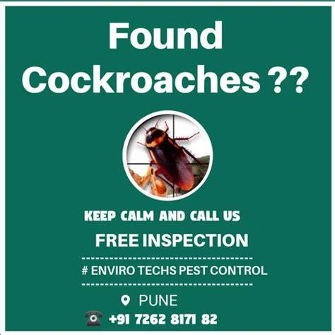 Roaches Pest Control Services At ₹ 1500session In Pune Id 26609108091