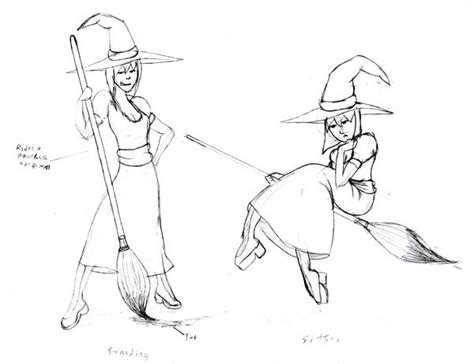 Witch Poses By Jellyjoker On Deviantart