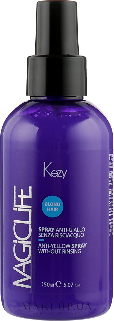 Kezy Magic Life Anti-Yellow Spray - Спрей против желтизны волос: купить ...