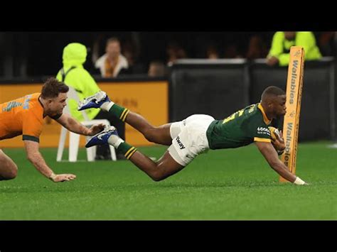 Australia V South Africa Match Highlights Rugby Championship