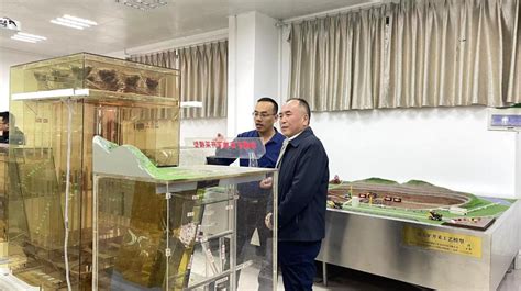 吕梁学院矿业工程系来我校矿业工程国家级实验教学示范中心参观交流 矿业工程国家级实验教学示范中心