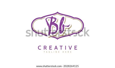 Bb Initials Handwriting Logo Vector Stock Vector Royalty Free