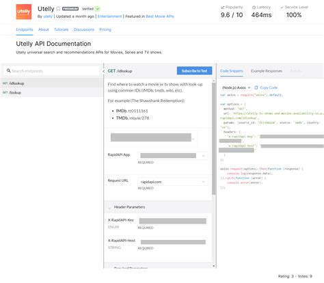 How To Use The Utelly Api With Java Python Php Ruby And Javascript
