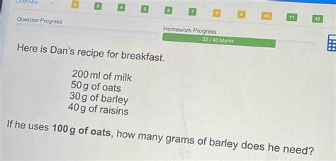 Solved Overview Question Progress Homework