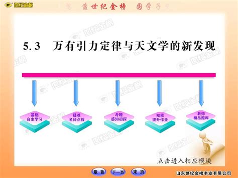 53万有引力定律与天文学的新发现word文档在线阅读与下载无忧文档