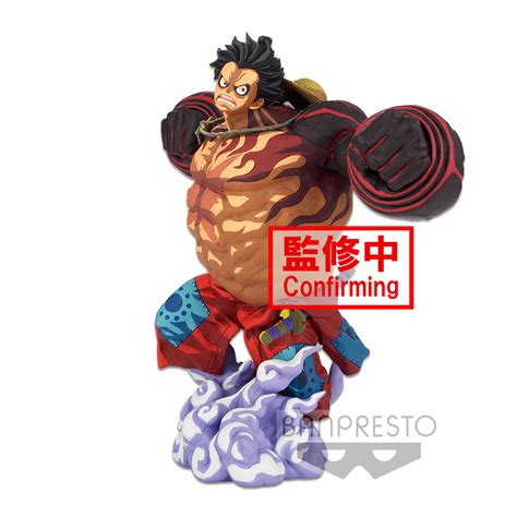 Figurine Monkey D Luffy Gear 4 One Piece BWFC X SMSP Two Dimensions